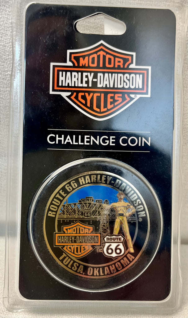 Hd Route 66 Challenge Coin – Shop Route 66 Harley-Davidson